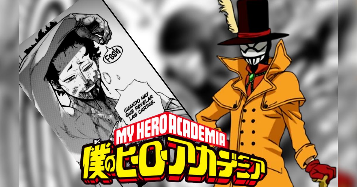 My hero academia, manga 294: el rostro detrás de la máscara ¡Aparece Mr ...