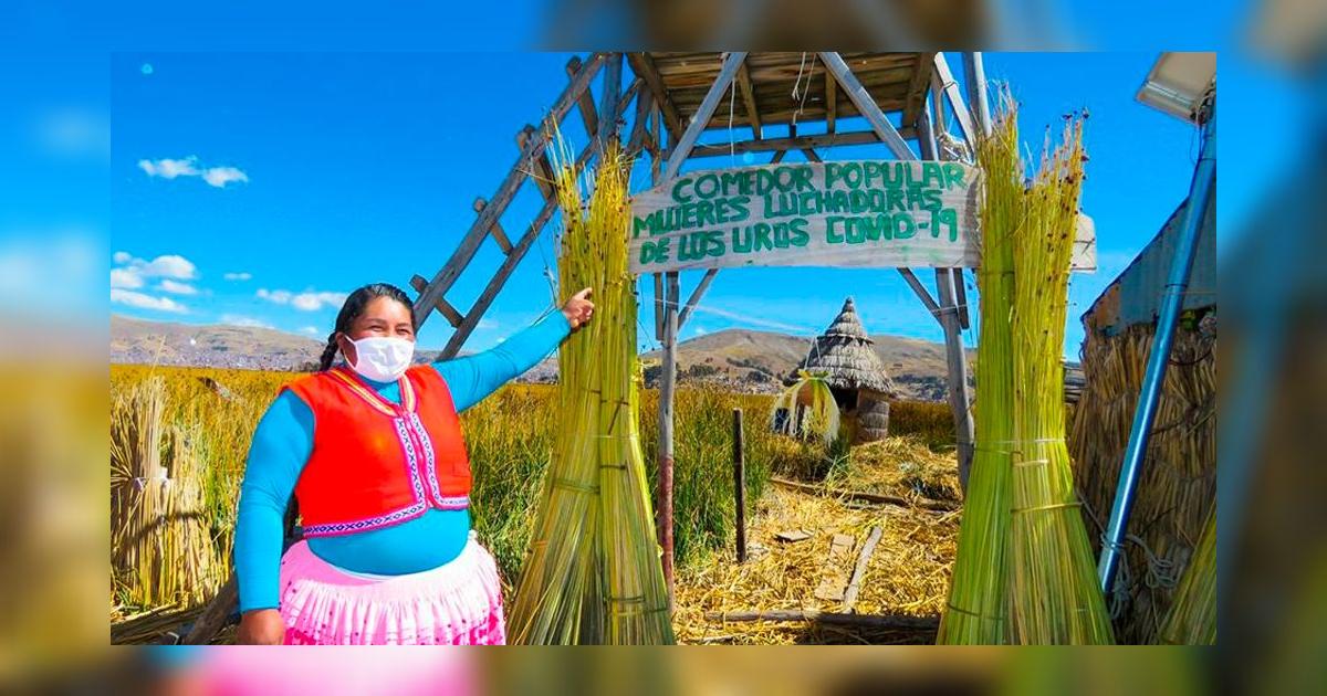 Puno: Inauguran comedor popular en isla flotante del lago Titicaca ...