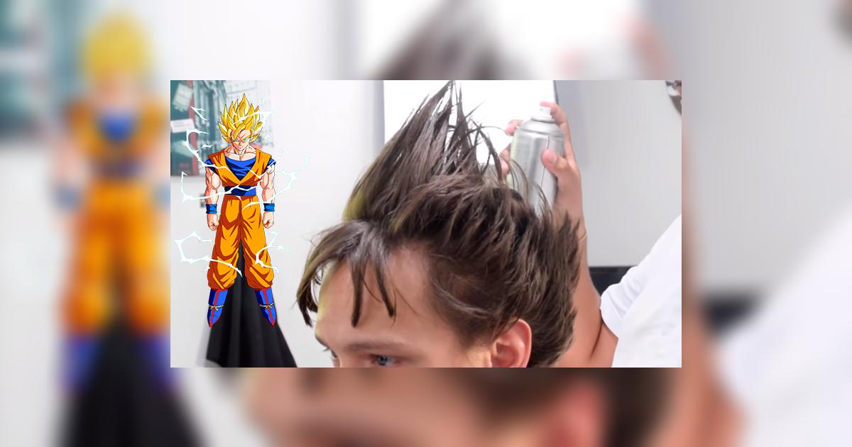 Dragon Ball Super: estilista enseña a peinarte como Gokú en Super ...