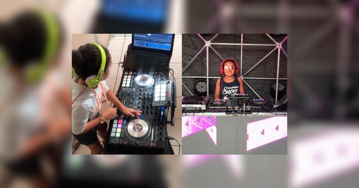 Facebook viral: conoce a la niña DJ que arrasa en las redes por su ...