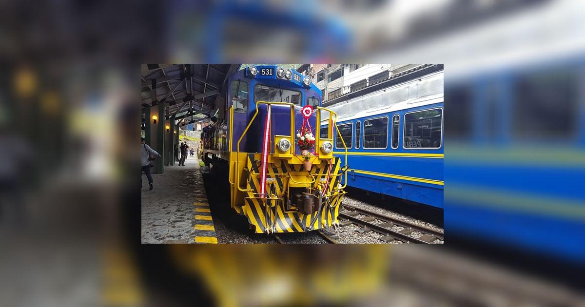PeruRail incorpora dos locomotoras para servicio social y turístico a ...