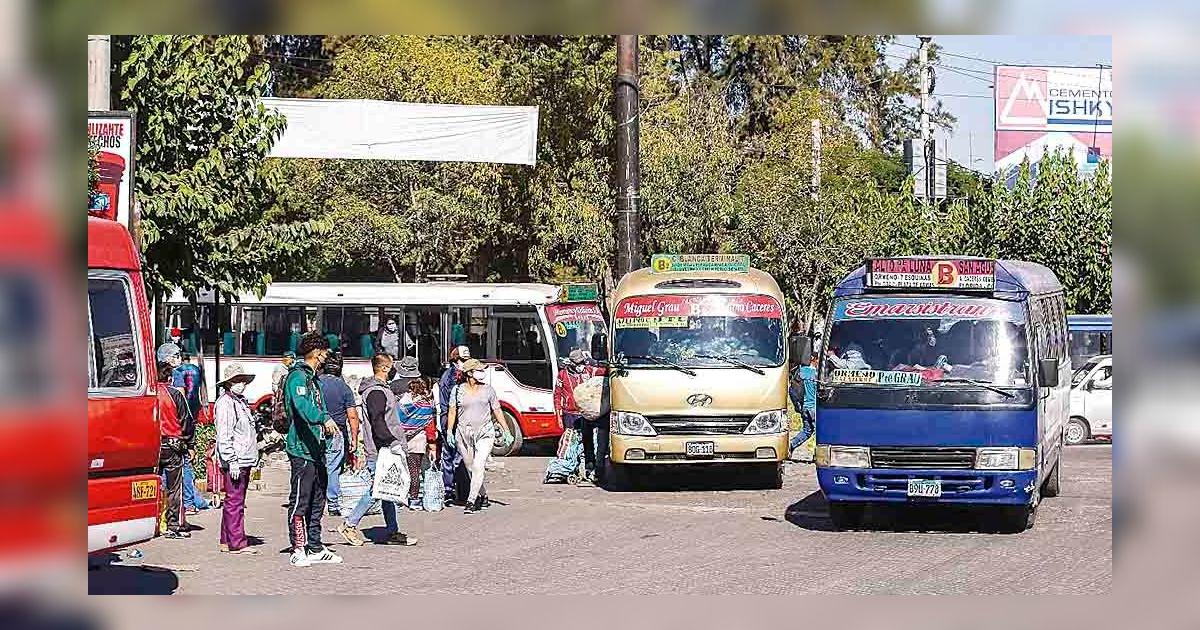 Arequipa: transporte público funcionará hasta las 11.00 p. m. este domingo | Sociedad | La República