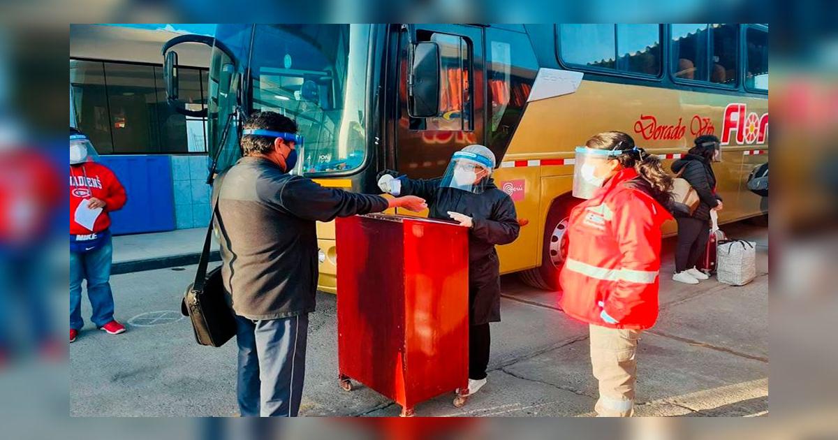 El 70% de pasajeros de buses interprovinciales dan positivo a la COVID ...