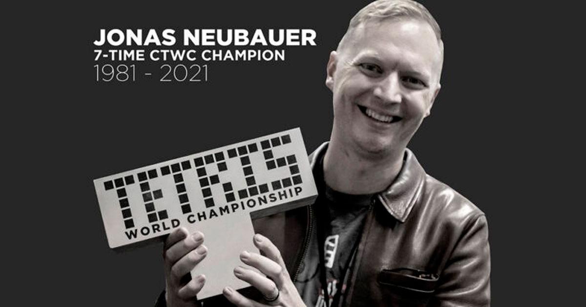 Jonas Neubauer, 7 veces campeón mundial de Tetris clásico, falleció ...