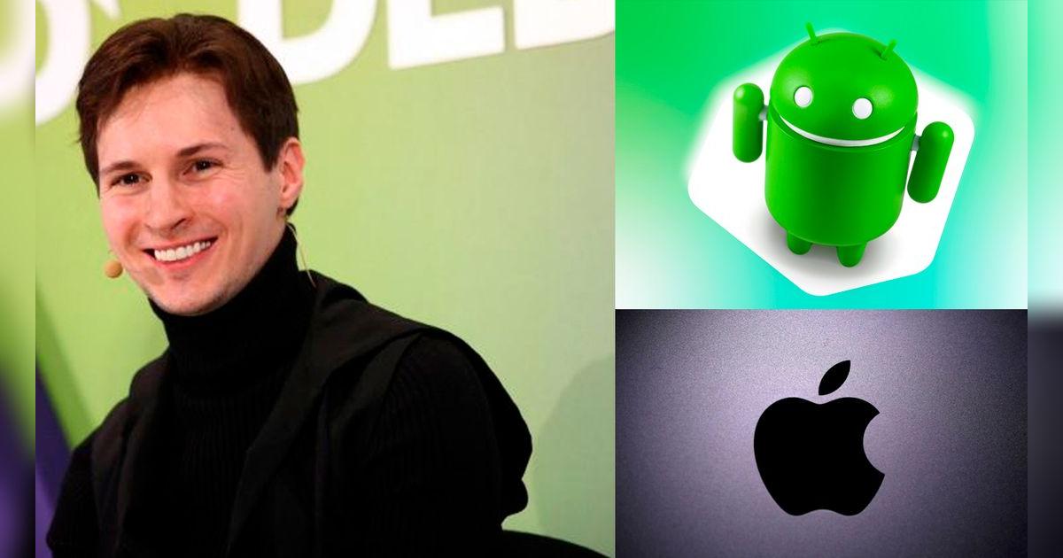 Fundador de Telegram aconseja usar teléfonos Android y no iPhone ...
