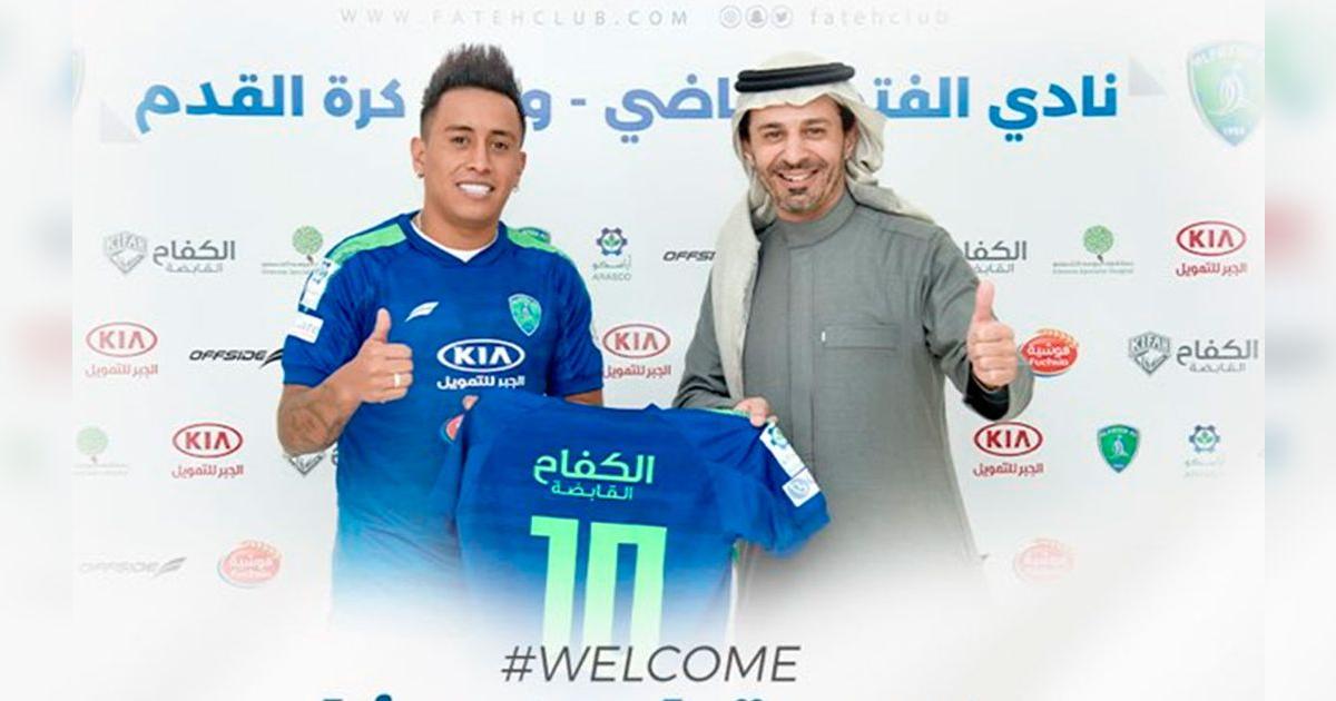 Christian Cueva es nuevo jugador de Al-Fateh SC de Arabia Saudita ...
