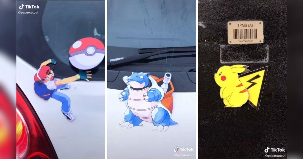 TikToker crea stickers de Pokémon que ‘interactúan’ con diversos ...