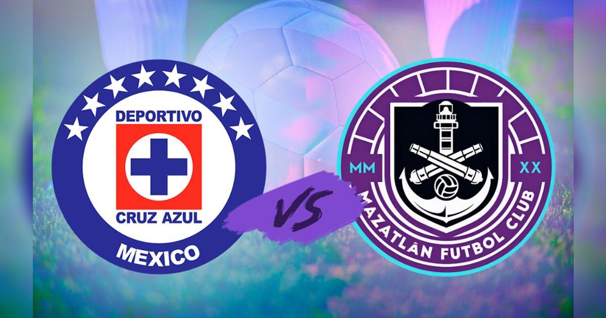 Horario del partido Cruz Azul vs Mazatlán transmisión EN VIVO, TV ...