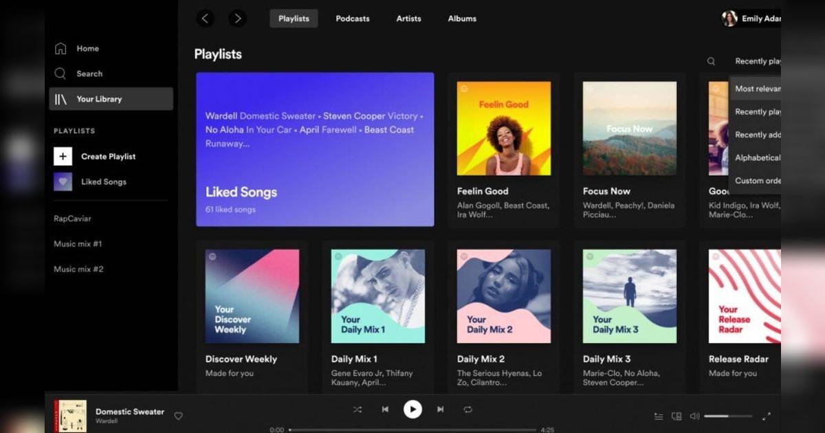 Spotify estrena nuevo diseño y trae de vuelta el modo ‘offline ...