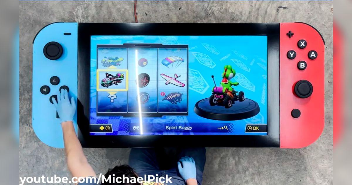 La Nintendo Switch más grande del mundo es real y puede correr juegos ...