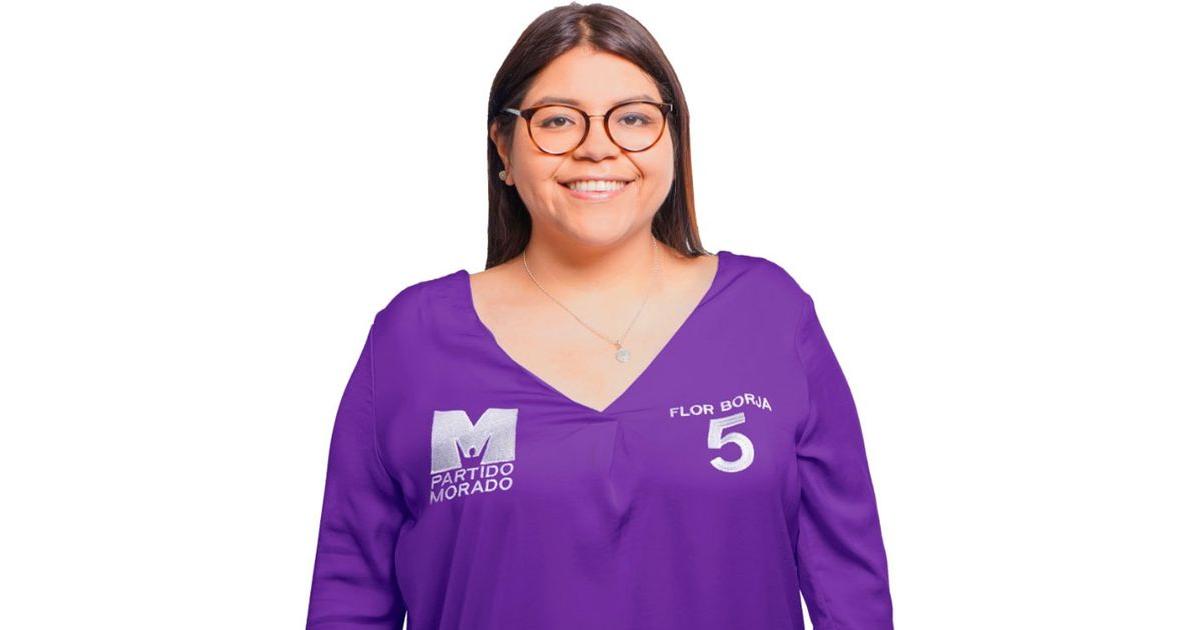 Flor Borja: “Quiero representar a las mujeres y defender la democracia” | Elecciones | La República