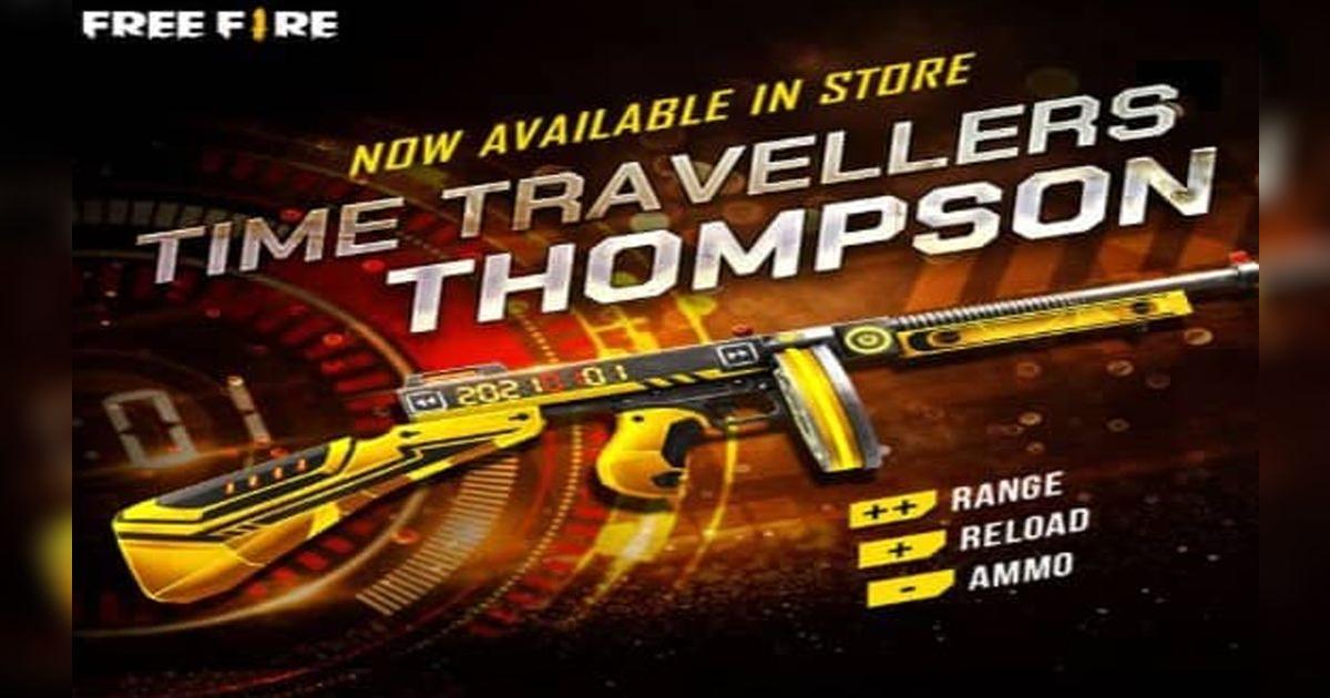Free Fire: así puedes obtener la skin Time Travellers Thompson gratis ...