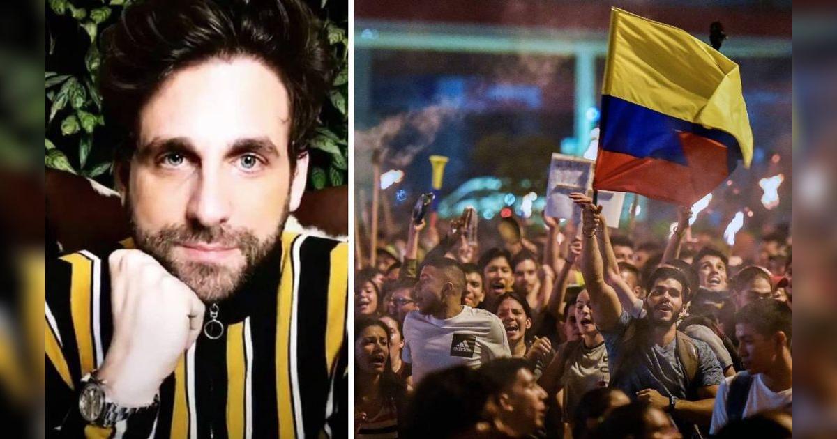 Rodrigo González se solidariza con el pueblo colombiano tras protestas ...