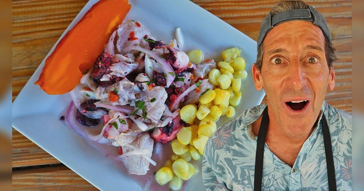 YouTube viral: el popular ‘Tío Lenguado’ enseña a preparar un delicioso ‘ceviche de viuda ...