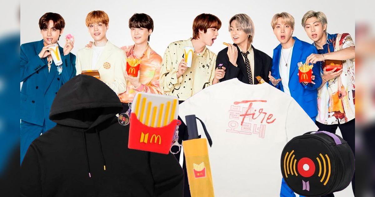 BTS Meal x McDonalds merchandising: precios, dónde, cómo y cuándo ...