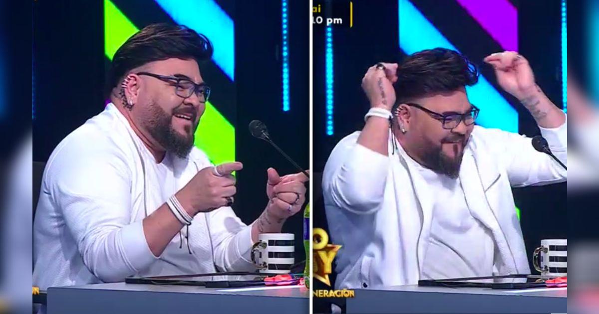 Ángel López sorprende al presentar singular look durante emisión de Yo ...