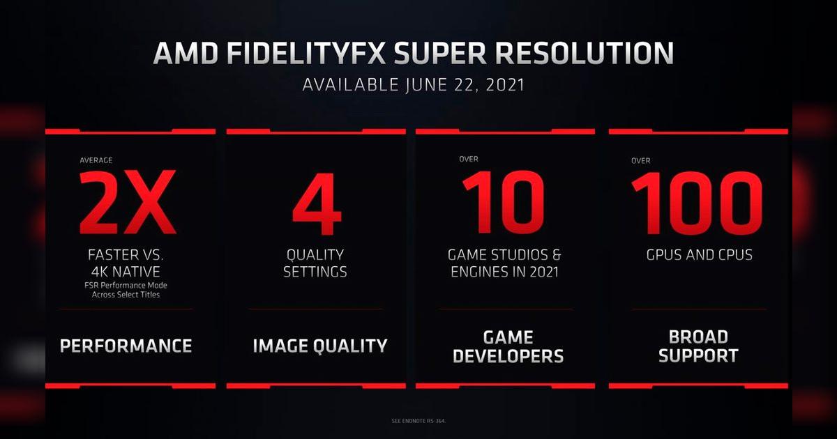 AMD FidelityFX: la nueva tecnología que mejorará el rendimiento en ...
