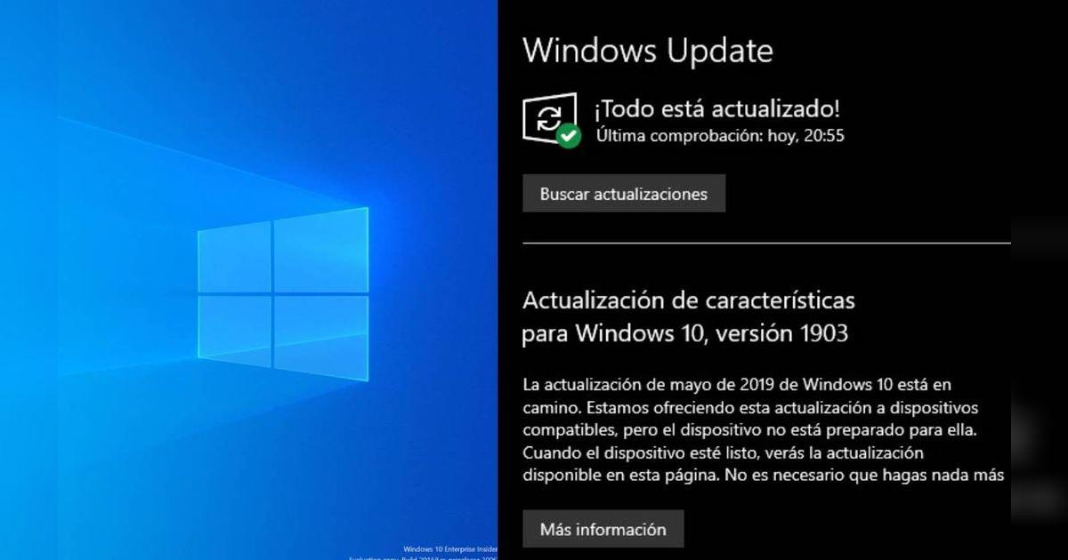 Windows 10: Microsoft está instalando automáticamente la versión 21H1 ...