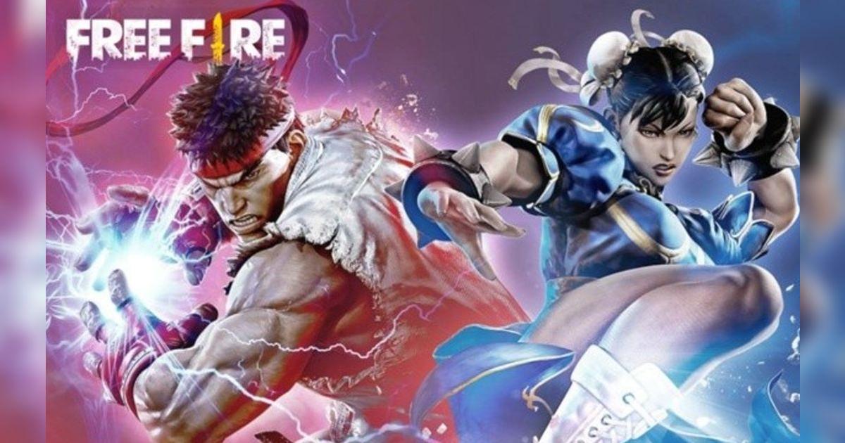 Free Fire: revelan cómo lucirán las skins de Ryu y Chun-Li ...