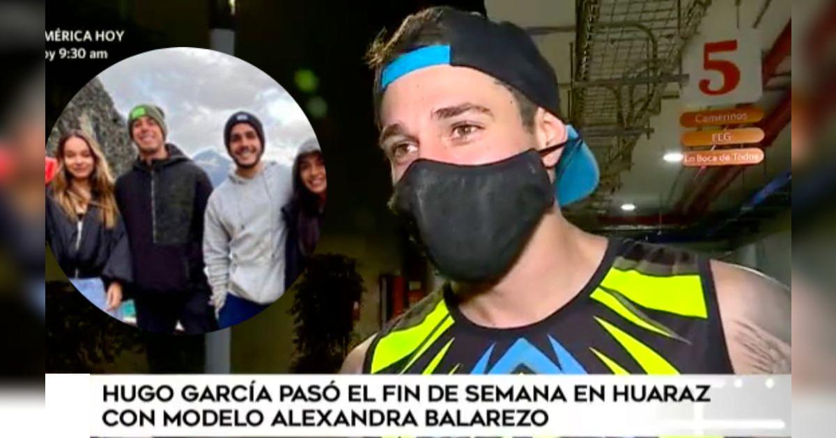 Hugo García sobre su viaje a Huaraz con Alexandra Balarezo: “La pasamos ...