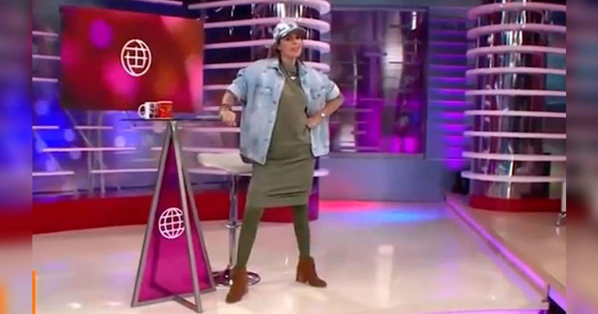 Rebeca Escribens inicia programa con divertida coreografía ...