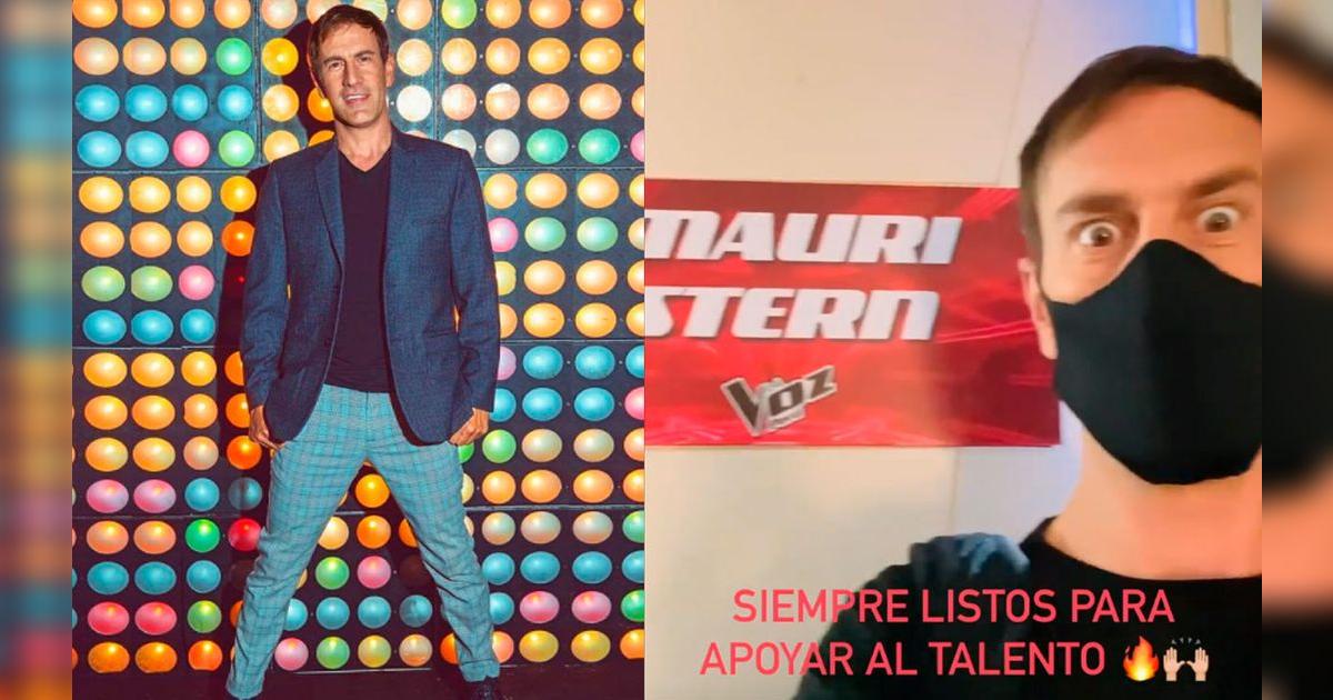 Mauri Stern emocionado por participar en La voz Perú: “Siempre listos ...