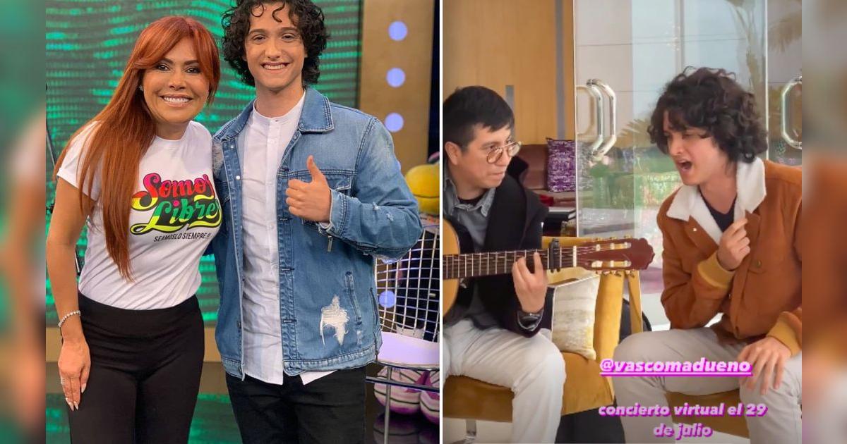 Vasco Madueño ensaya para su primer concierto virtual en casa de Magaly Medina | Espectáculos ...