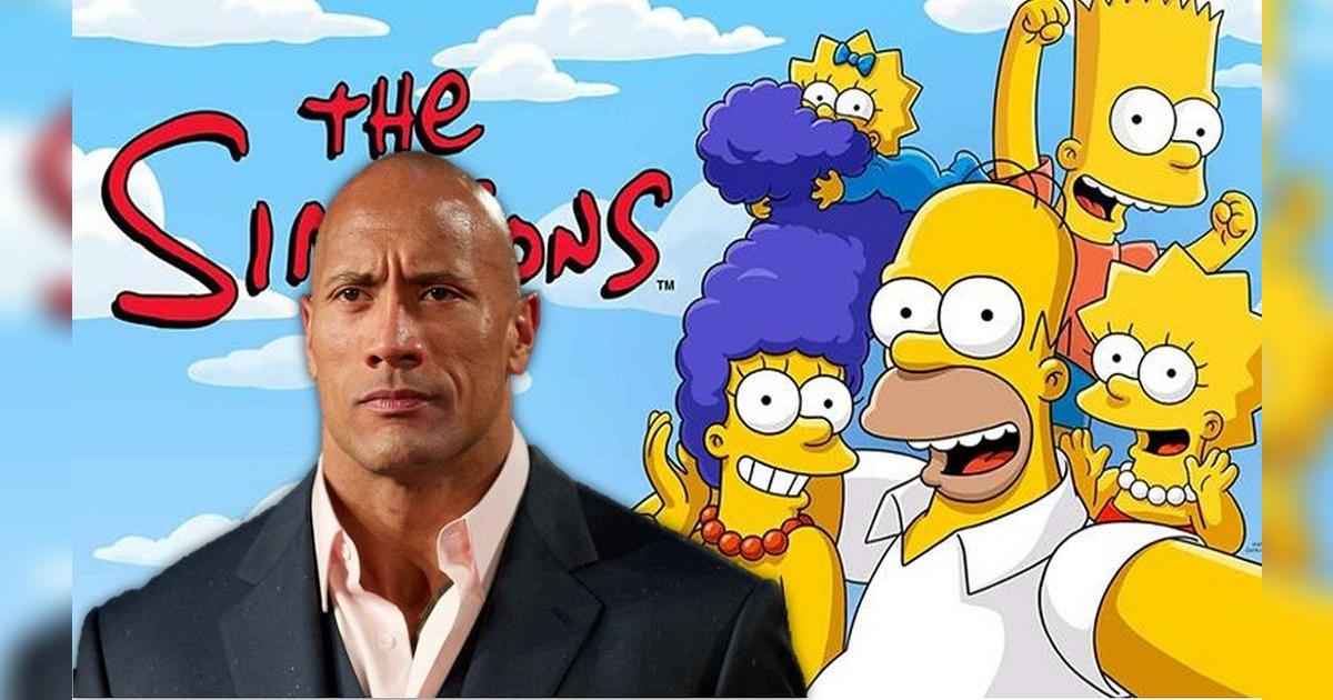 Los Simpson quieren a Dwayne Johnson como estrella invitada | Cine y ...