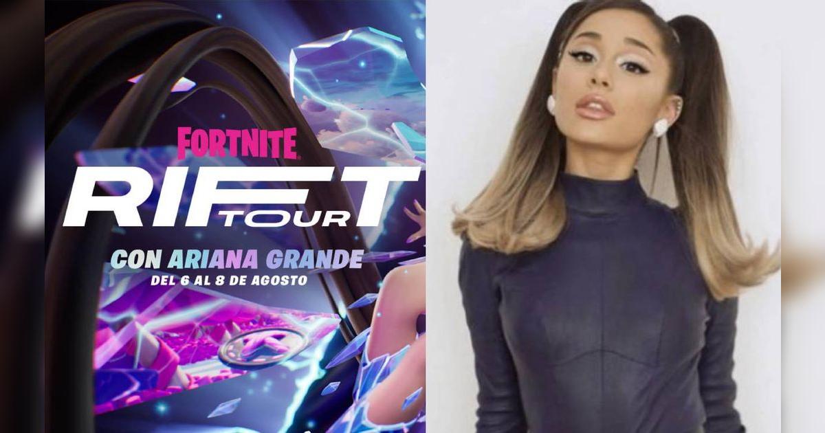 Fortnite Rift Tour con Ariana Grande: fecha, horario por país ...