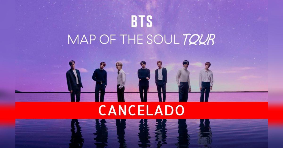 BTS MAP OF THE SOUL TOUR: cancelan todas las fechas de la gira mundial ...