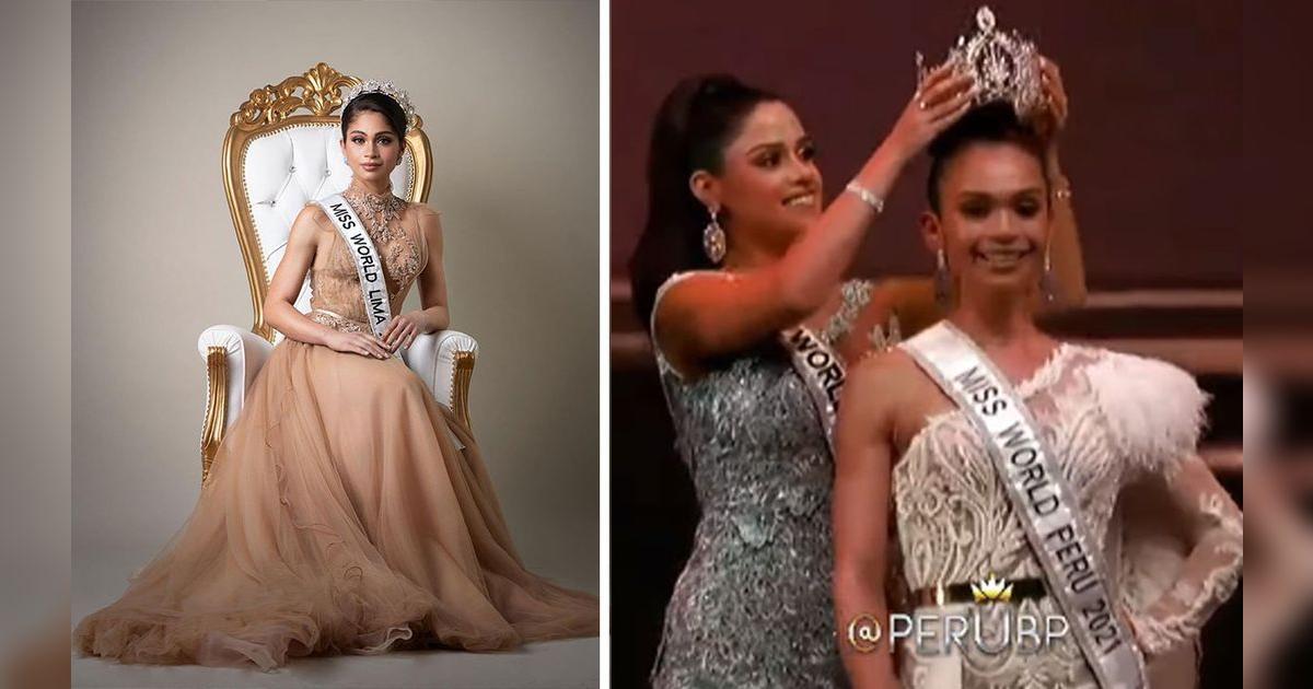 Miss World Perú 2021: Paula Montes es coronada reina y representará a ...
