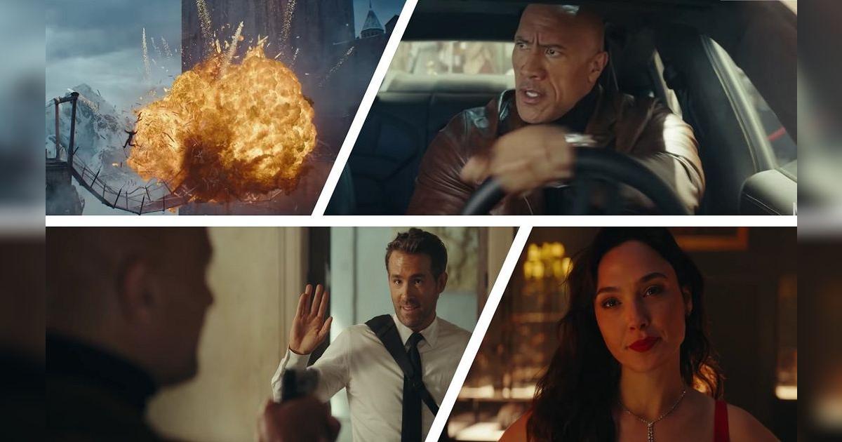 Alerta roja, tráiler: película de acción de Netflix presenta explosivas ...