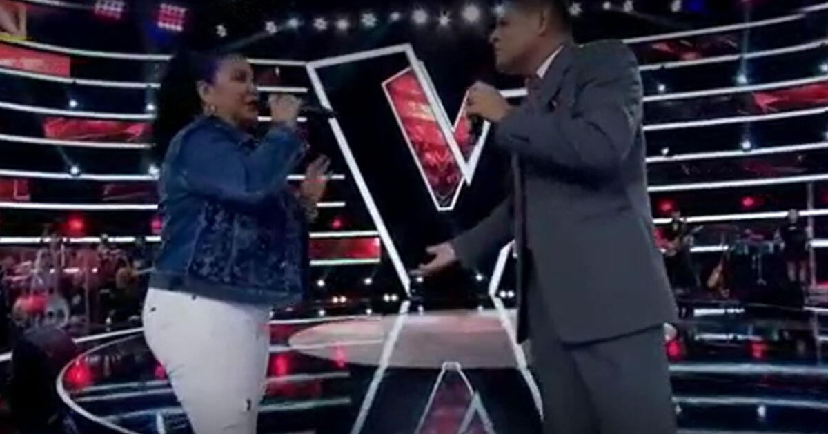 La Voz Senior Eva Ayllón Y Participante De Tarapoto Cantan A Dúo Vals