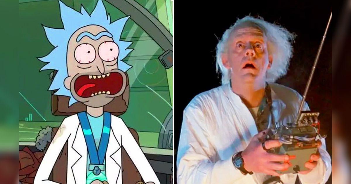 Rick y Morty 5: Christopher Lloyd compara a Rick Sánchez con Doc Brown ...
