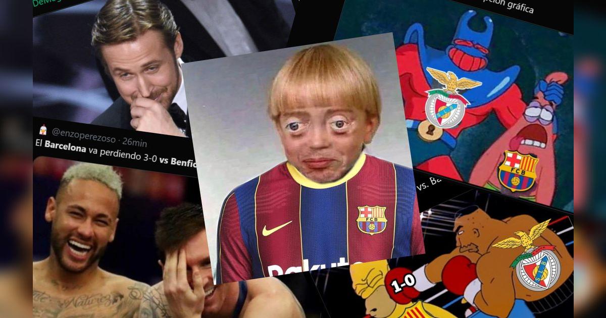 Mejores memes del Barcelona tras caer goleado por Benfica en Champions ...