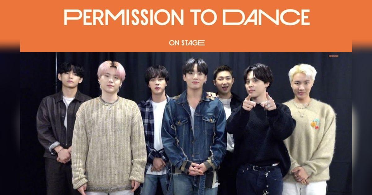 BTS Permission to dance on stage en Los Angeles: preventa, precios ...
