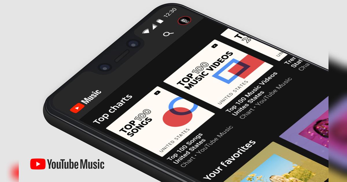 YouTube Music rediseña su interfaz y colores para competir con Spotify ...