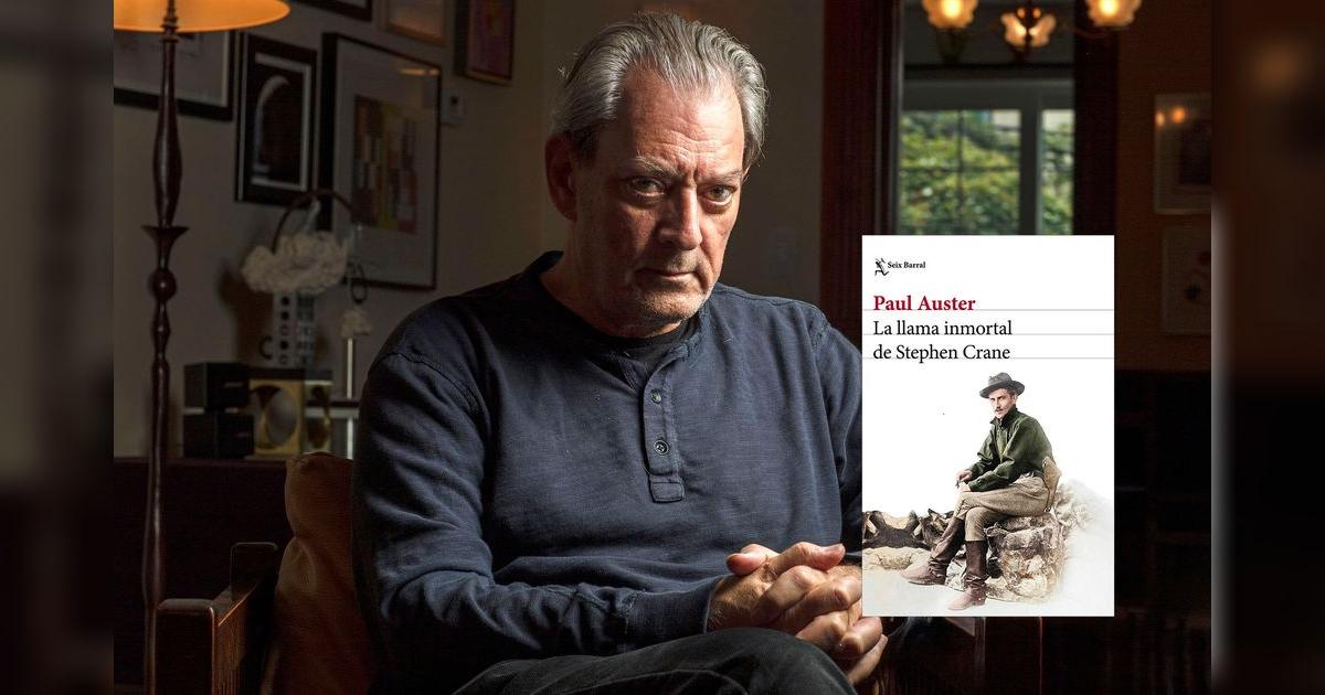 Paul Auster: “Stephen Crane se adelantó a lo que sucedería en el siglo ...
