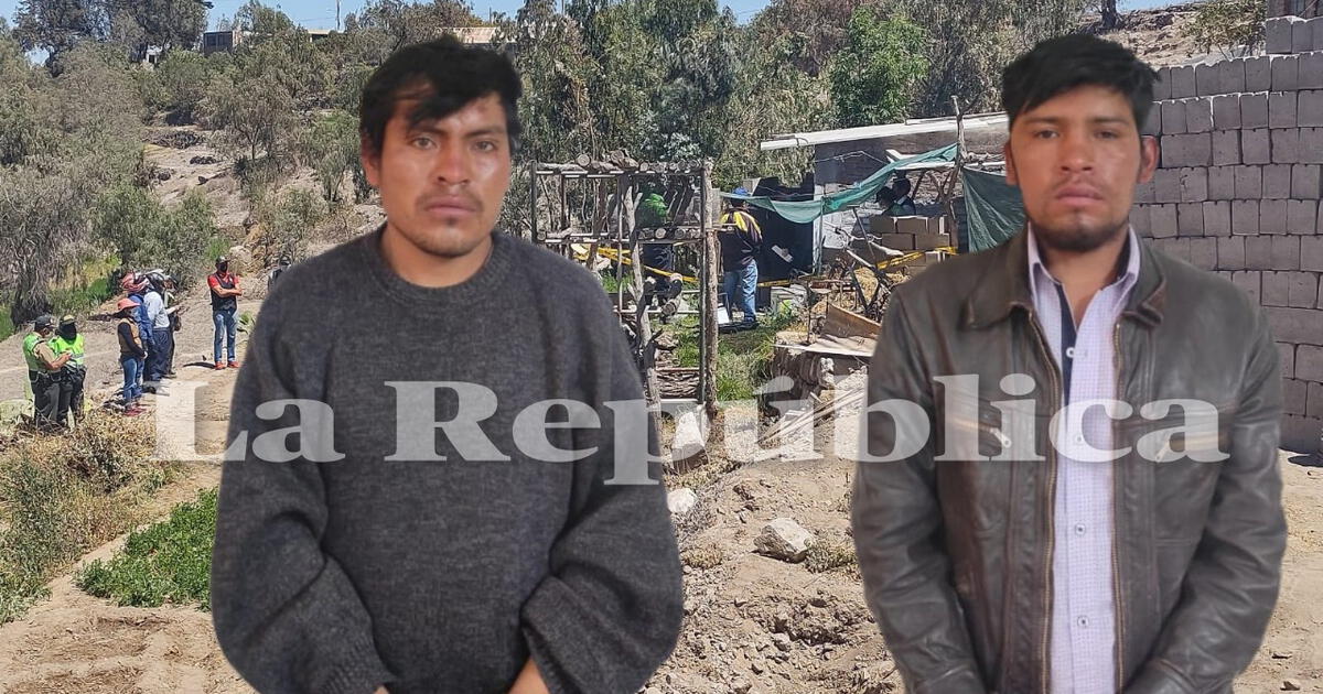 Arequipa: dos sujetos son detenidos tras ser acusados de asesinar a su ... Arequipa: dos sujetos son detenidos tras ser acusados de asesinar a su ...