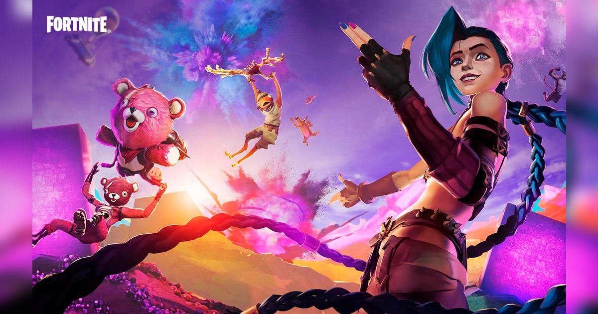 Fortnite: la skin de Jinx aterriza en el battle royale y así puedes ...