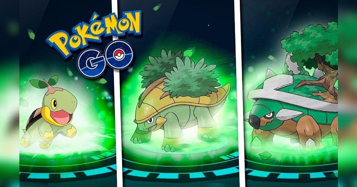 Pokémon GO: ¿cómo conseguir a Turtwig shiny y sus evoluciones ...