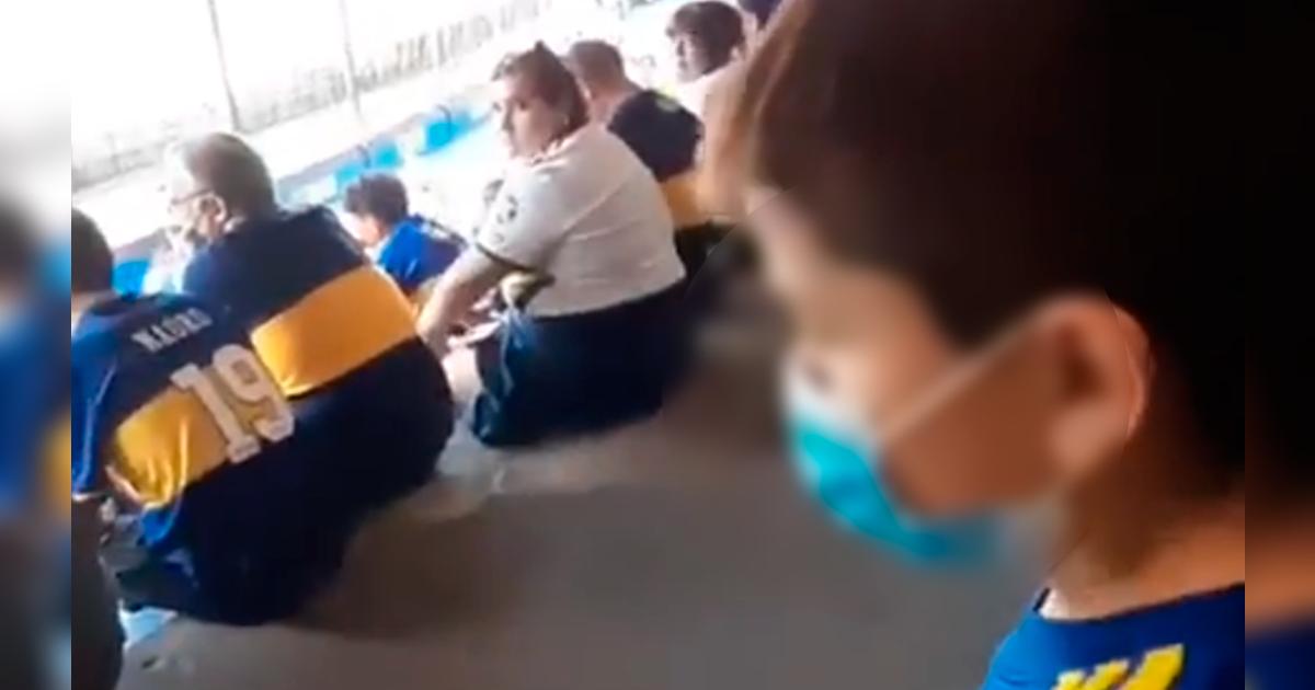 Boca Juniors: la tierna reacción de un niño al ver por primera vez La ...