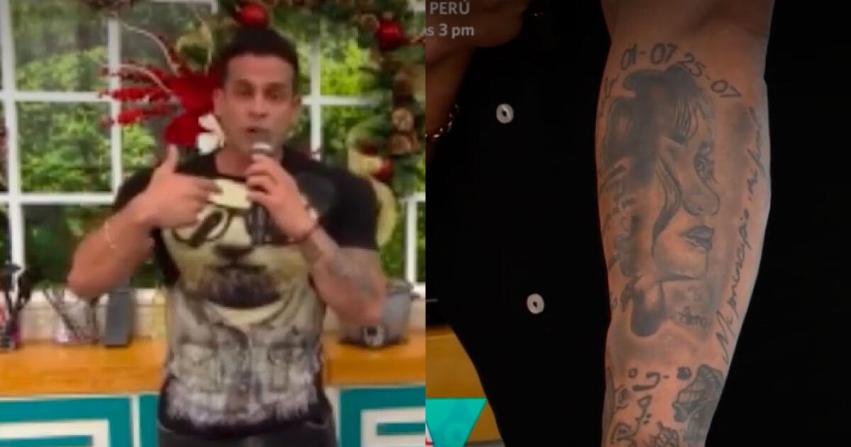 Christian Domínguez Sobre Tatuaje Con El Rostro De Pamela Franco Para
