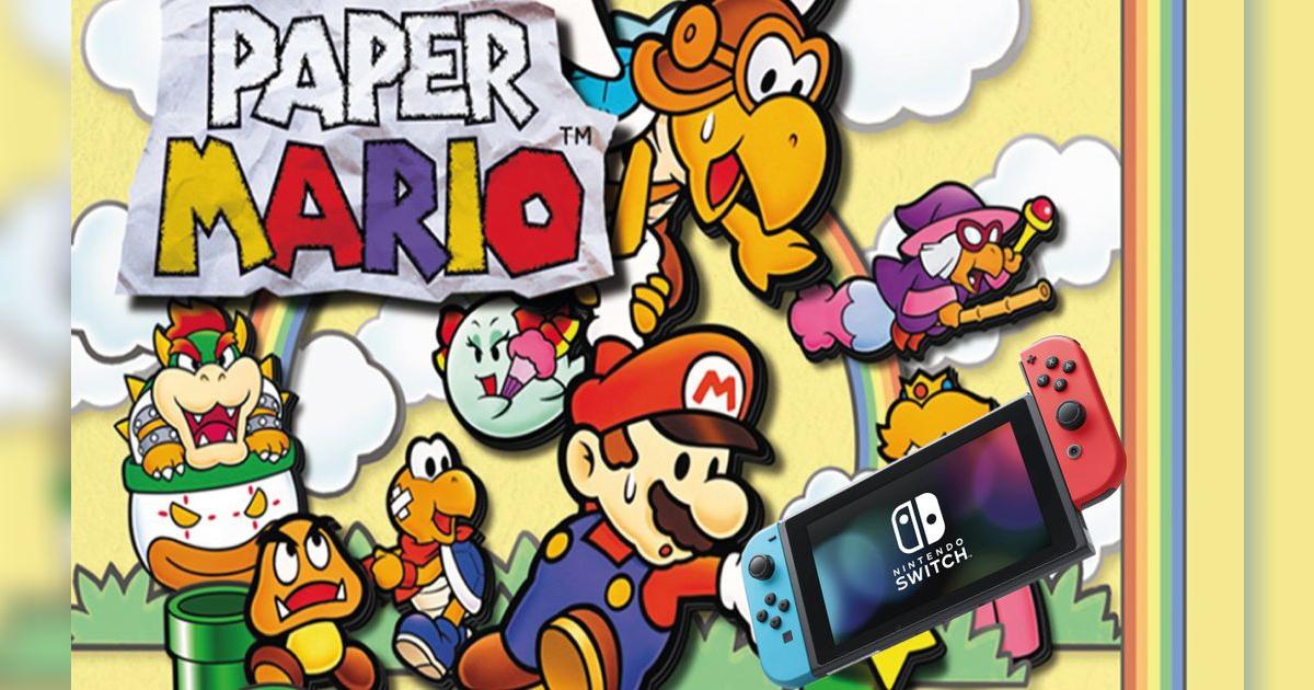 Paper Mario 64 será el primer juego disponible del nuevo catálogo de ...