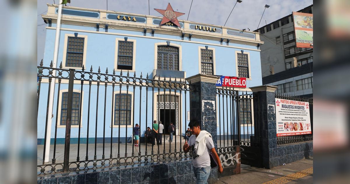 El APRA está a un paso de recuperar su inscripción como partido ...