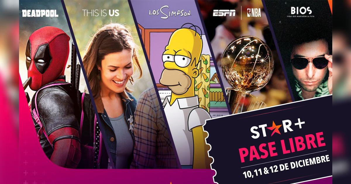 Star plus gratis: cómo tener el pase libre por 3 días, descargar ...