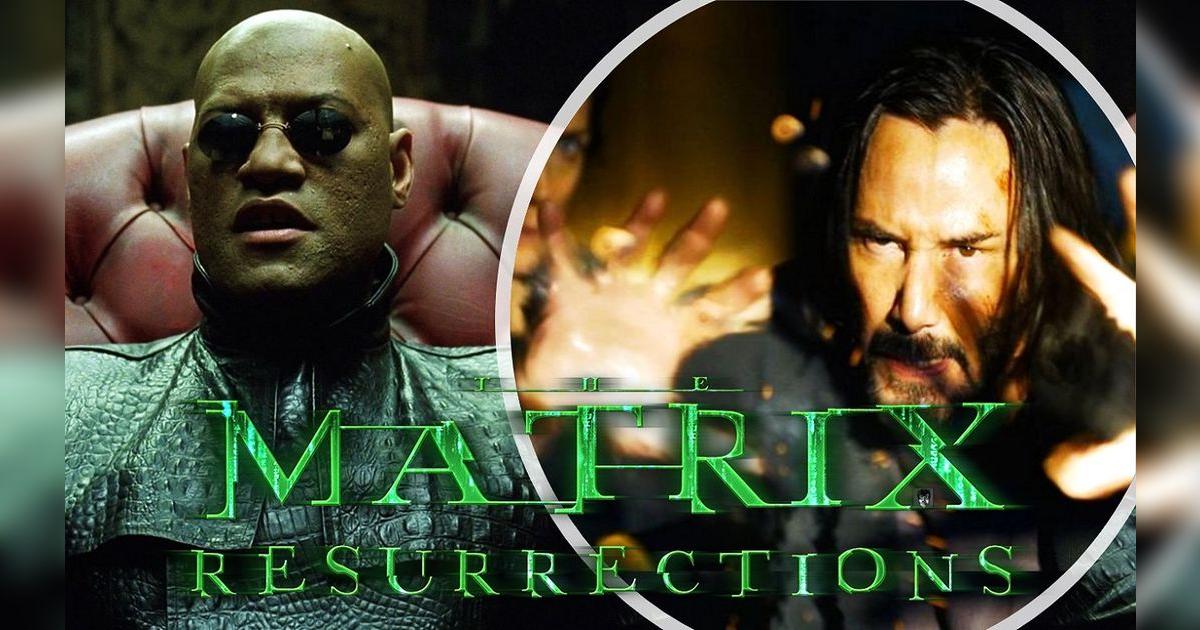 The Matrix resurrections: Morfeo de Laurence Fishburne y Neo se ...