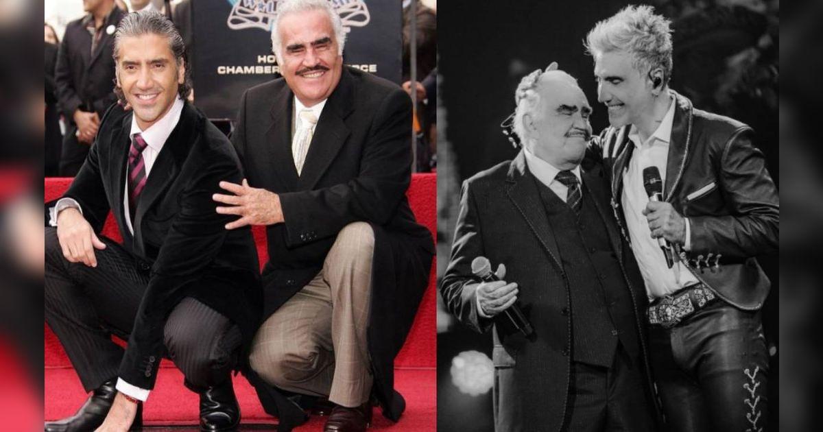 Vicente Fernández: el último mensaje de Alejandro Fernández a su padre ...