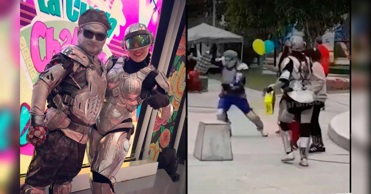 ‘Robotín’ y ‘Robotina’ fueron captados dando una presentación juntos ...