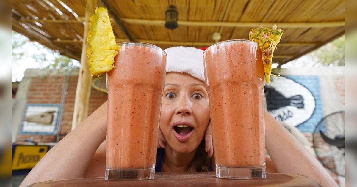 YouTube viral: la exesposa del Tío Lenguado’ te enseña a preparar un ‘jugo especial punch ...